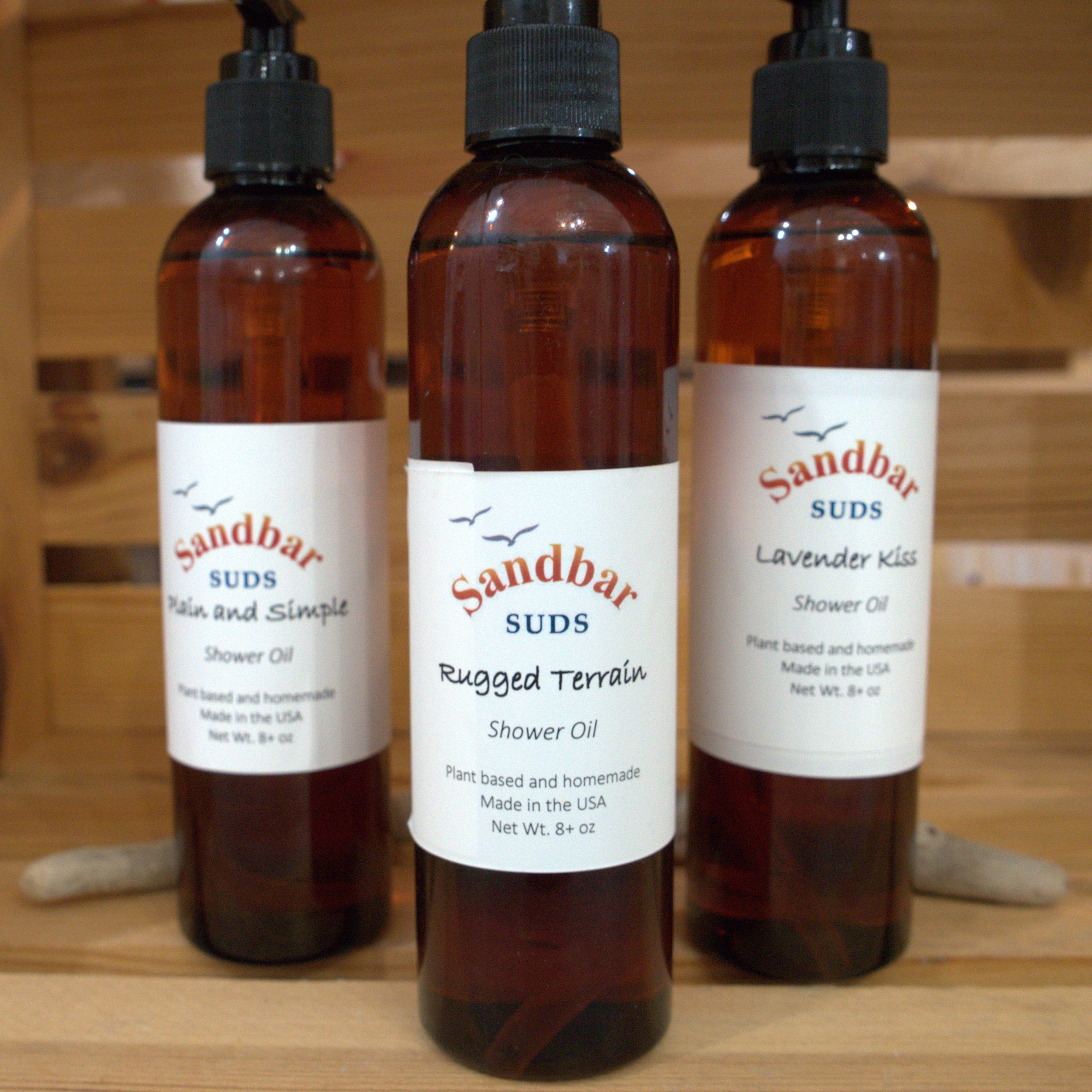 Shower Oil | Sandbar Suds